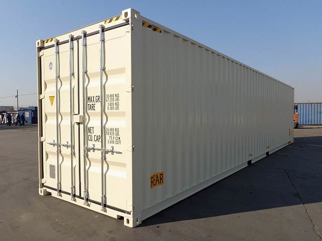 40’ HC Containers - AGA Group & Associates